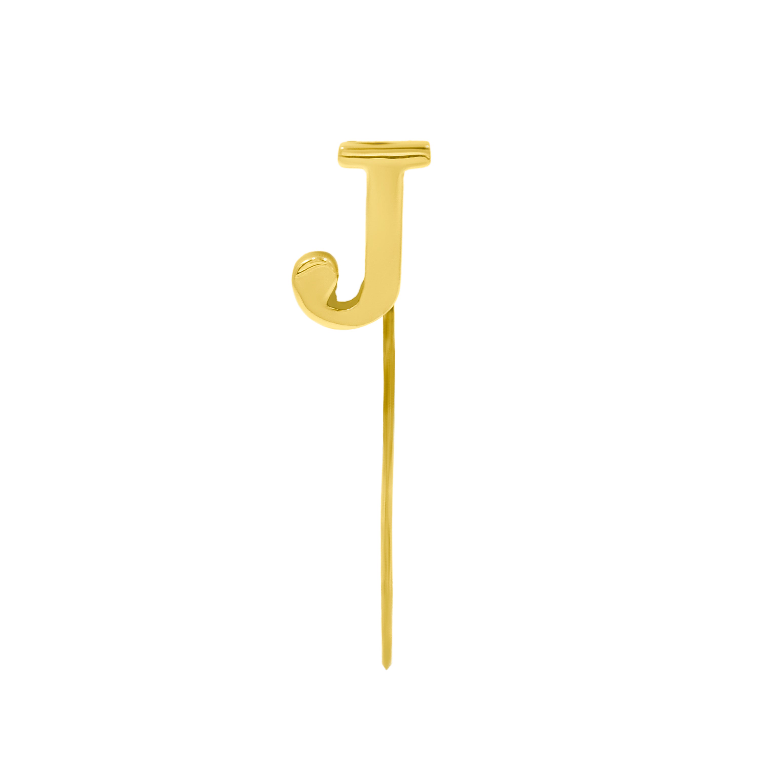 Letter J Lapel Pin – OnetabyDSG