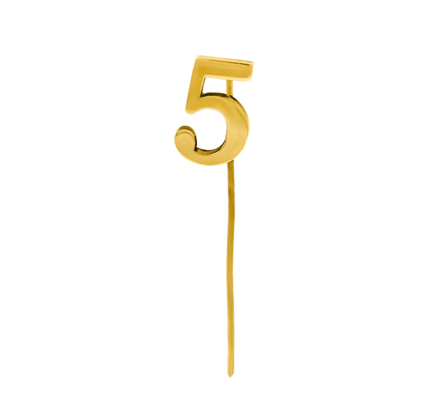 Number 5 Lapel Pin – OnetabyDSG