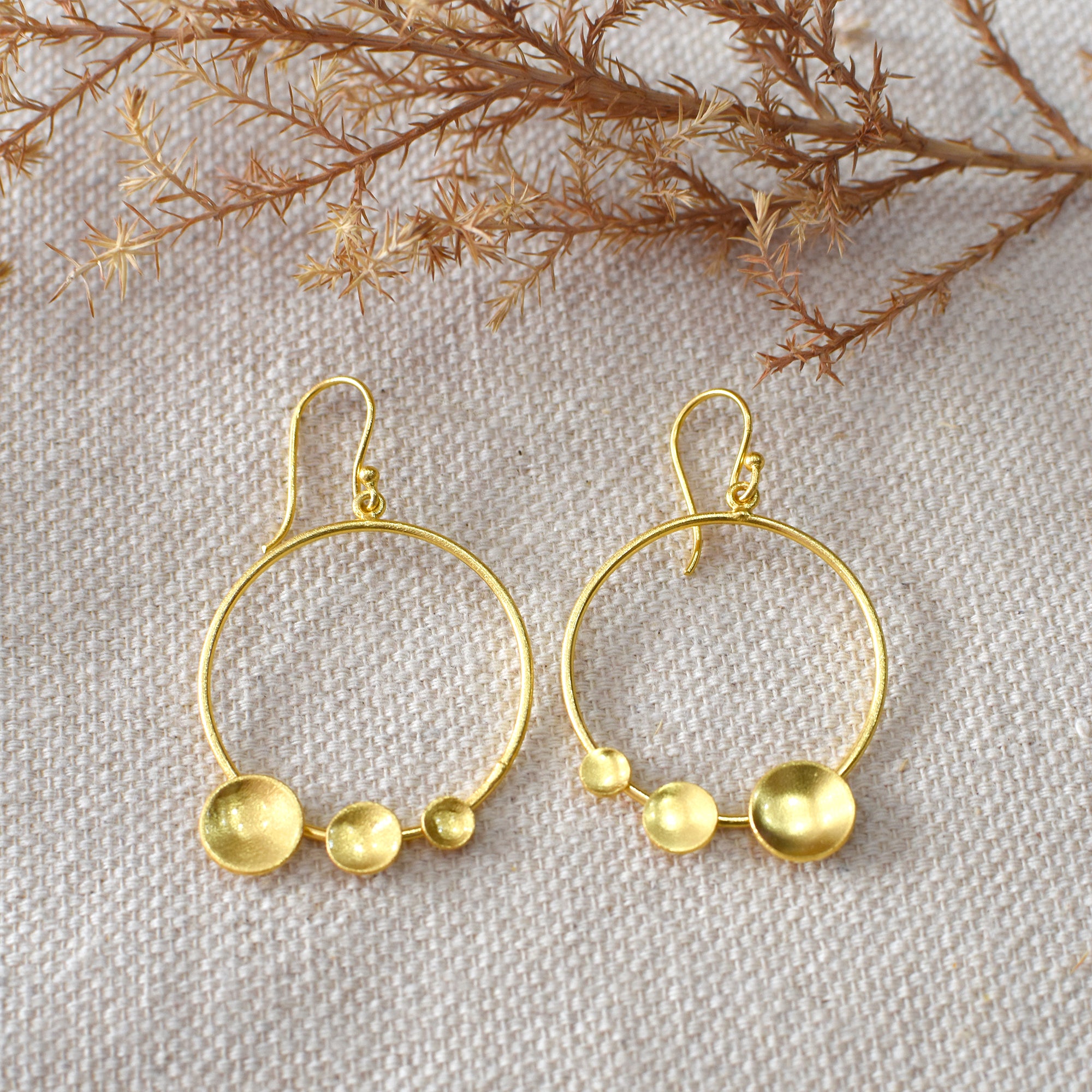Phases Of The Moon Hook Earrings – OnetabyDSG