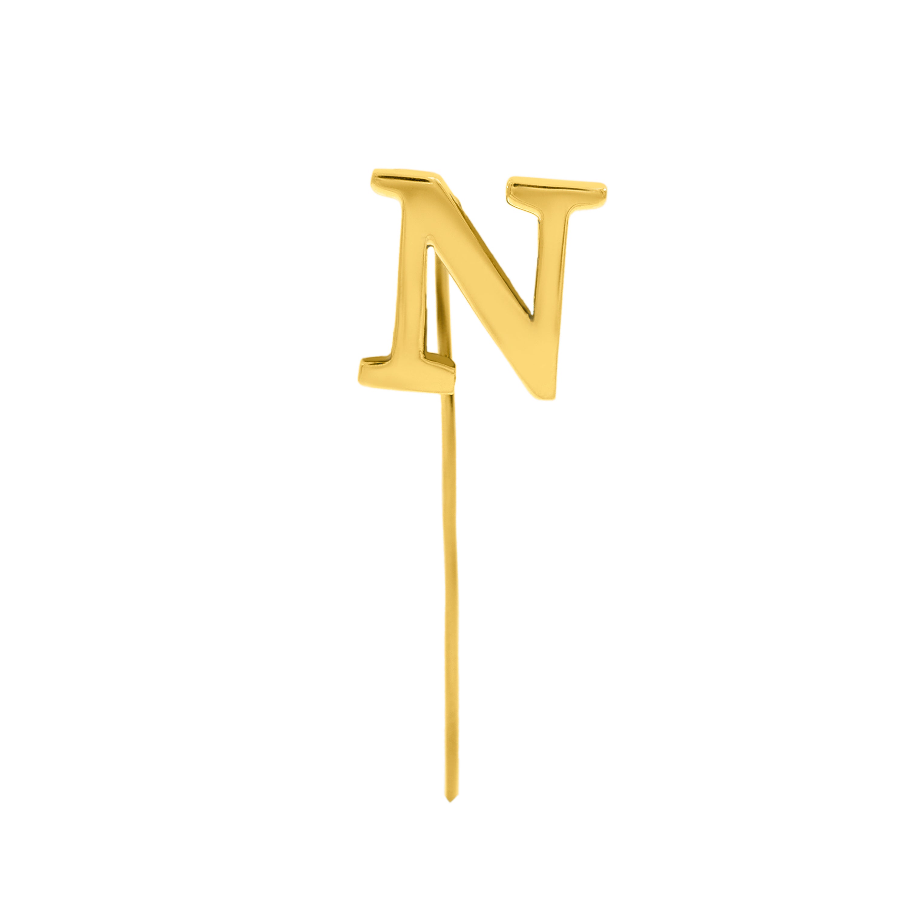 Letter N Lapel Pin – OnetabyDSG