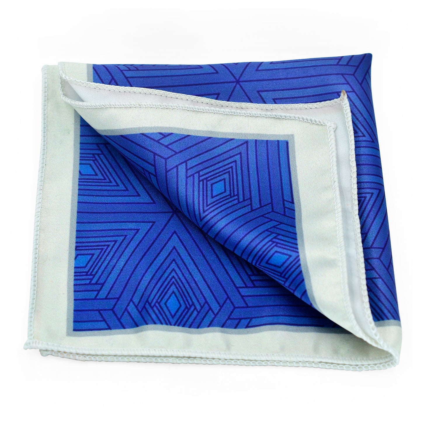 Electric Blue Pocket Square – OnetabyDSG
